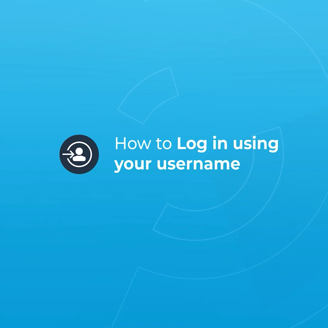 How to log in using a username on Vimeo
