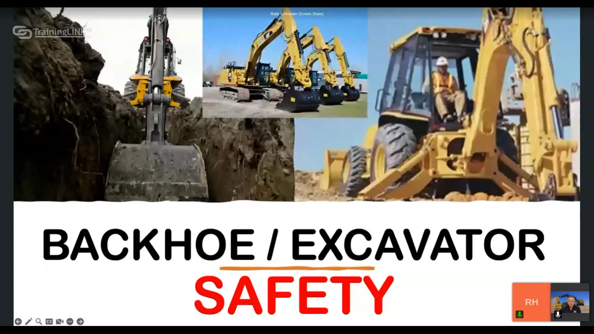 CalOSHA Safety Wellness - Backhoe/Excavator Safety 4-11-24 on Vimeo