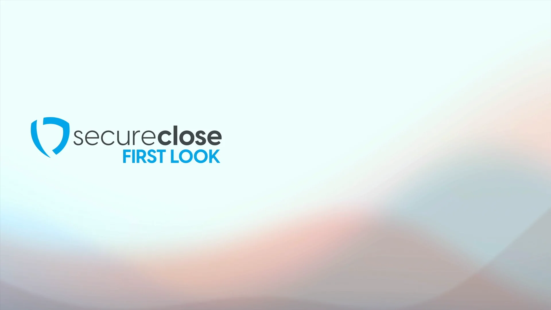 SecureClose Next Gen Platform Full Walkthrough on Vimeo