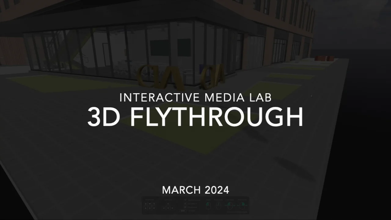 Interactive Media Lab 3D Flythrough