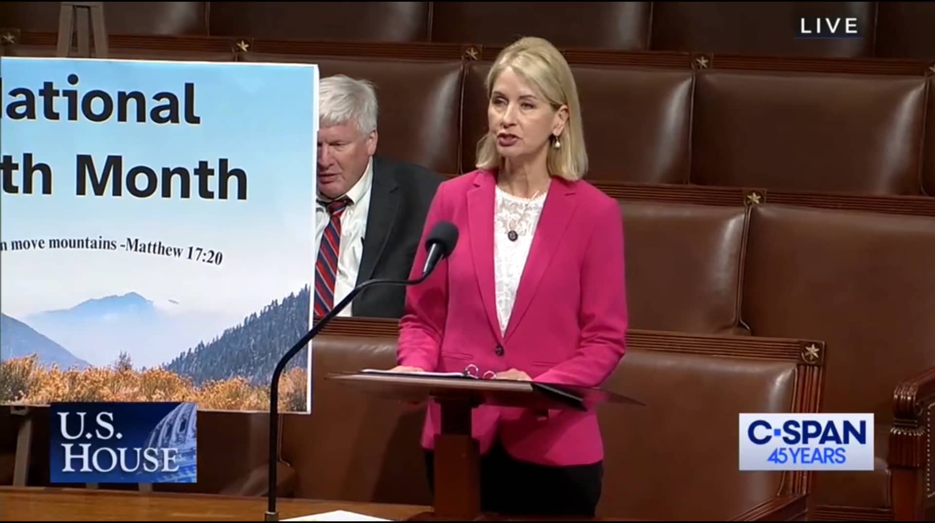 Rep. Mary Miller (R-Illinois) and other Congressional Members ...