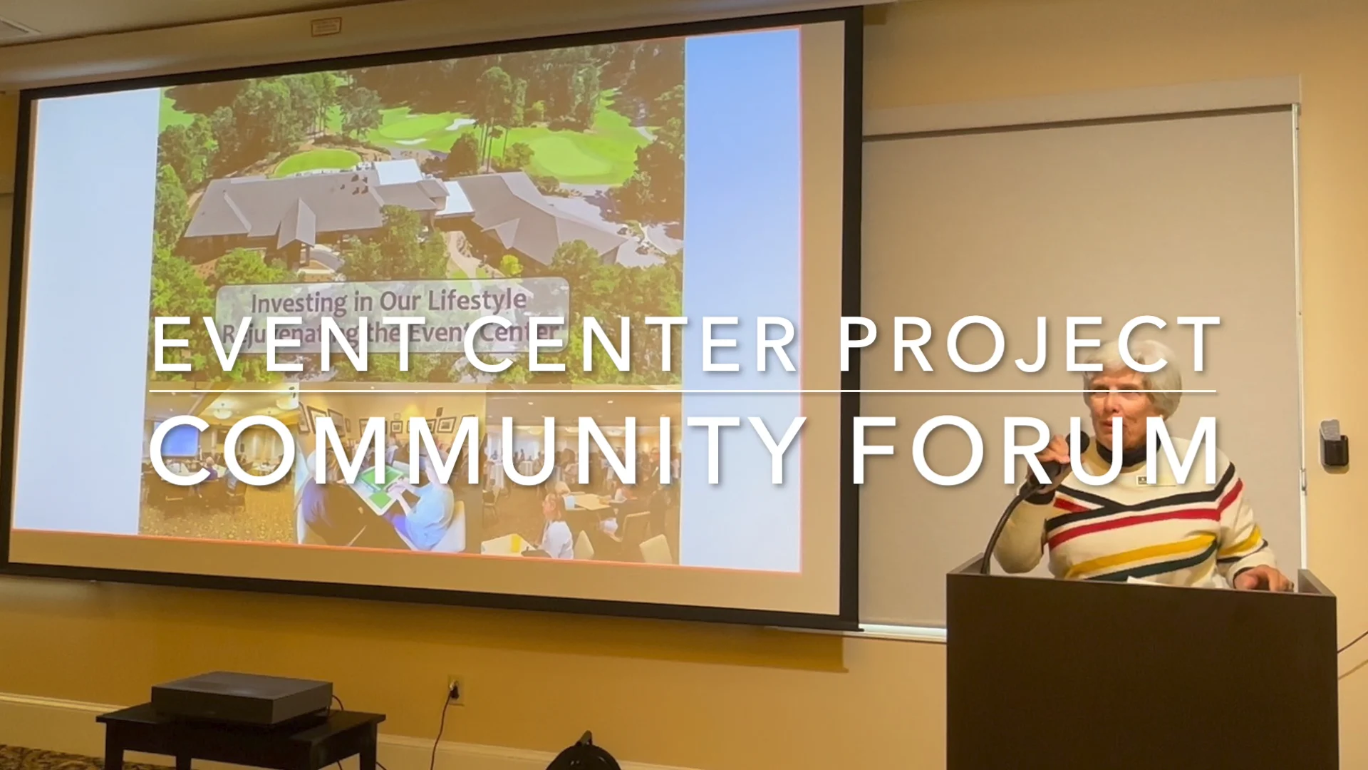 Keowee Key Forum Videos - Event Center Project Forum on Vimeo