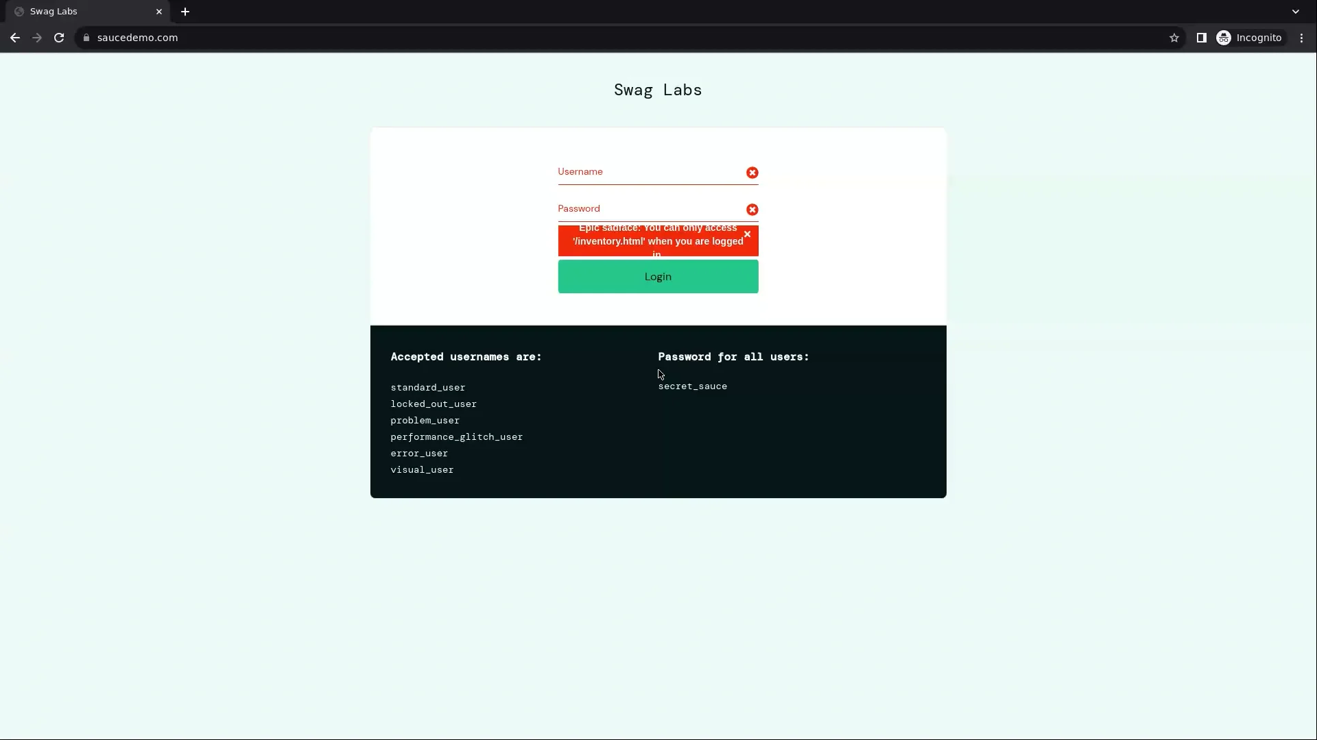 SwagLabs - Web on Vimeo