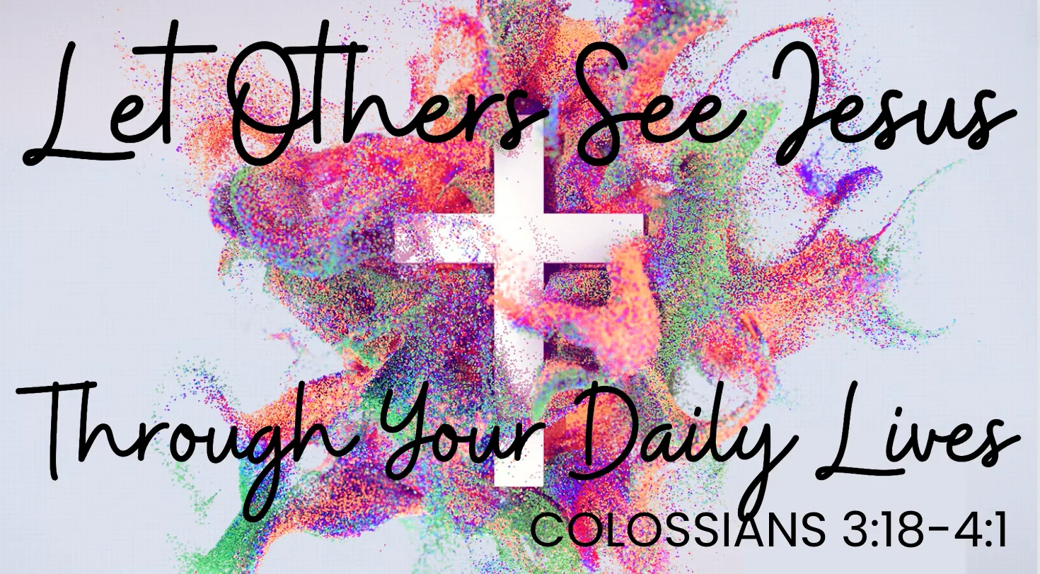 Let Others See Jesus Through Your Daily Lives [04.14.24AM] on Vimeo