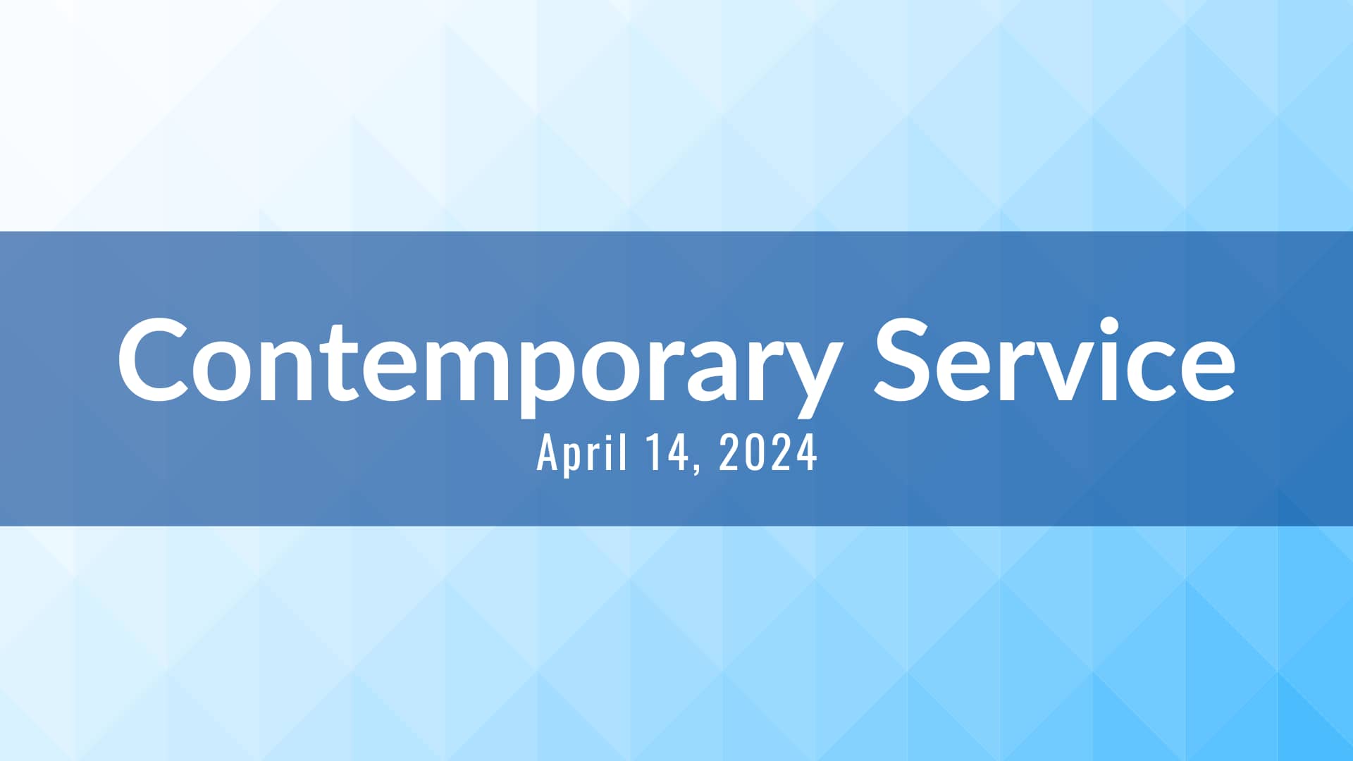 April 14, 2024 - Contemporary on Vimeo
