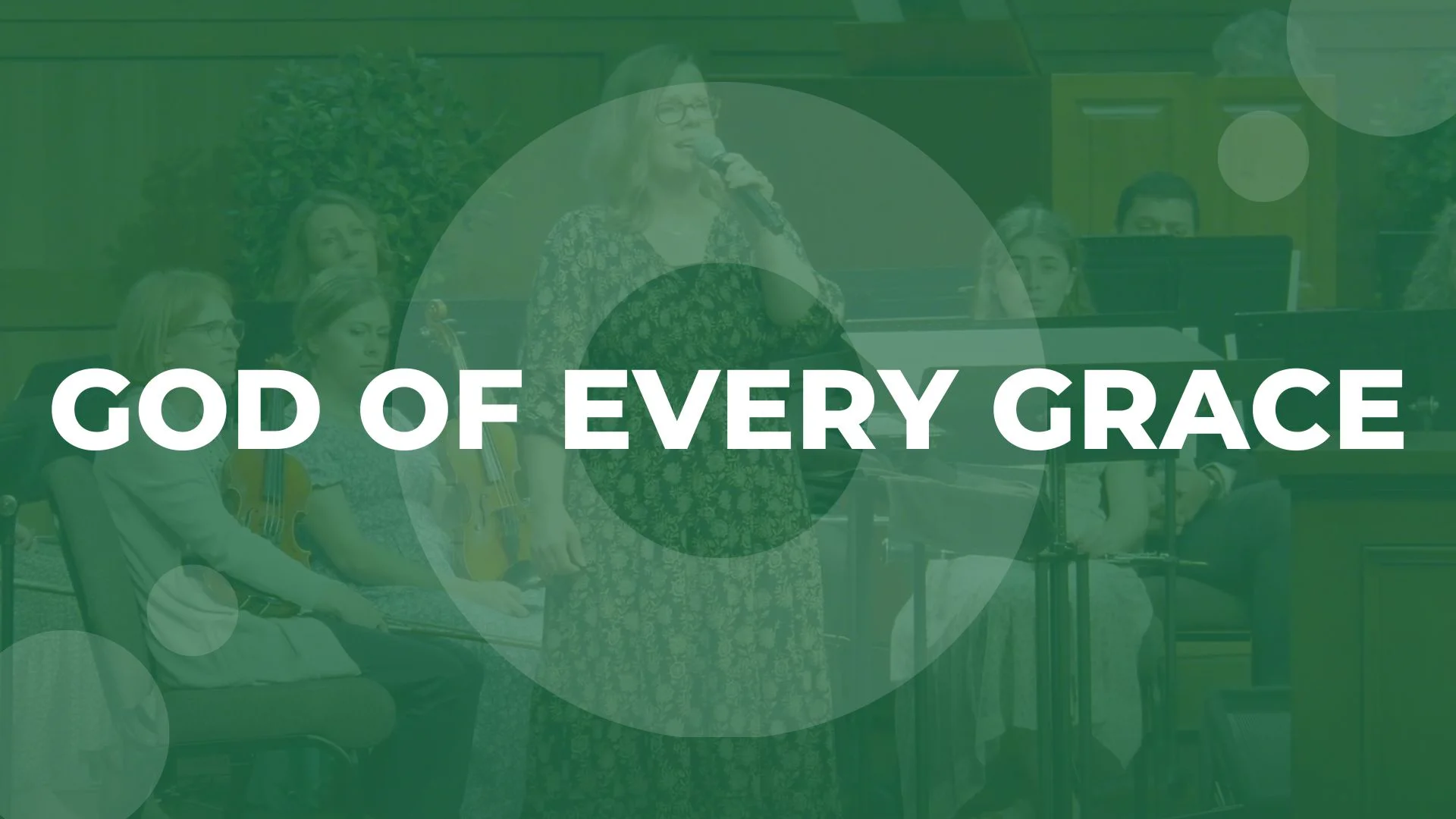 Special Music | "God of Every Grace" | Heidi Sears Vocal Solo on Vimeo