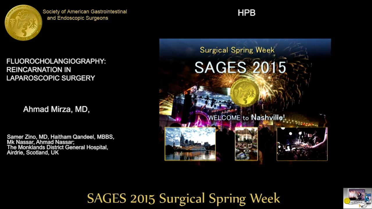 FLUOROCHOLANGIOGRAPHY REINCARNATION IN LAPAROSCOPIC SURGERY on Vimeo