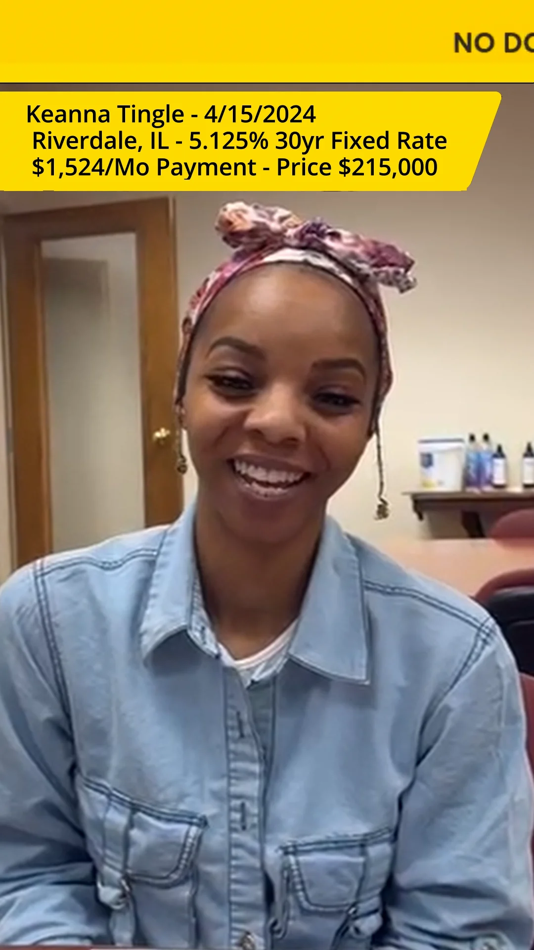 Keanna Tingle April 15, 2024 NACA Live Testimonial Riverdale, IL v on Vimeo