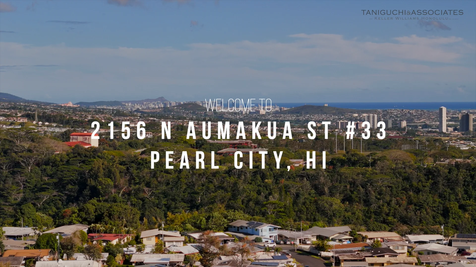 2156 N Aumakua St #33, Pearl City, HI on Vimeo