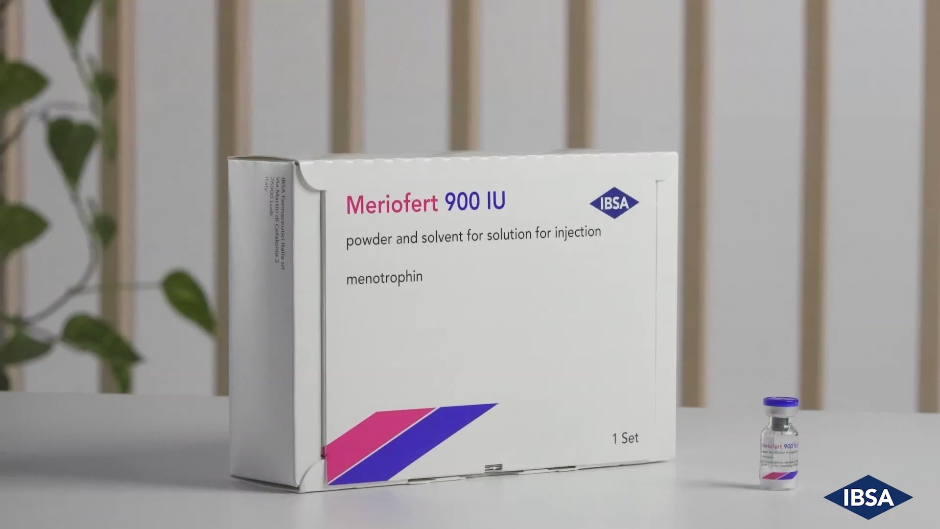 Meriofert 900 IU instruction for preparation and administration