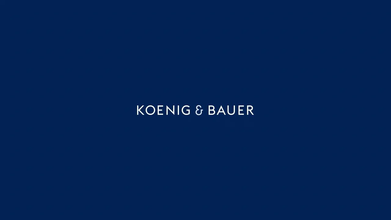 Koenig & Bauer Kammann HS300 high-speed screen-printing machine