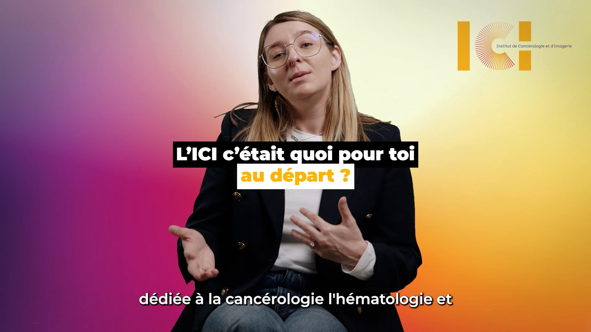 ICI : Dr Estelle Dhamelincourt - Oncologue on Vimeo