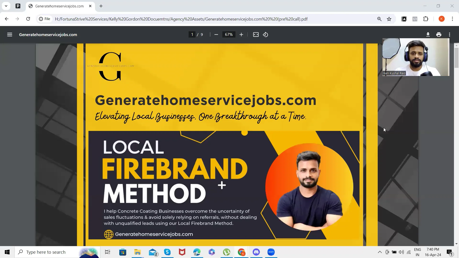 Intro to Local Firebrand Method on Vimeo