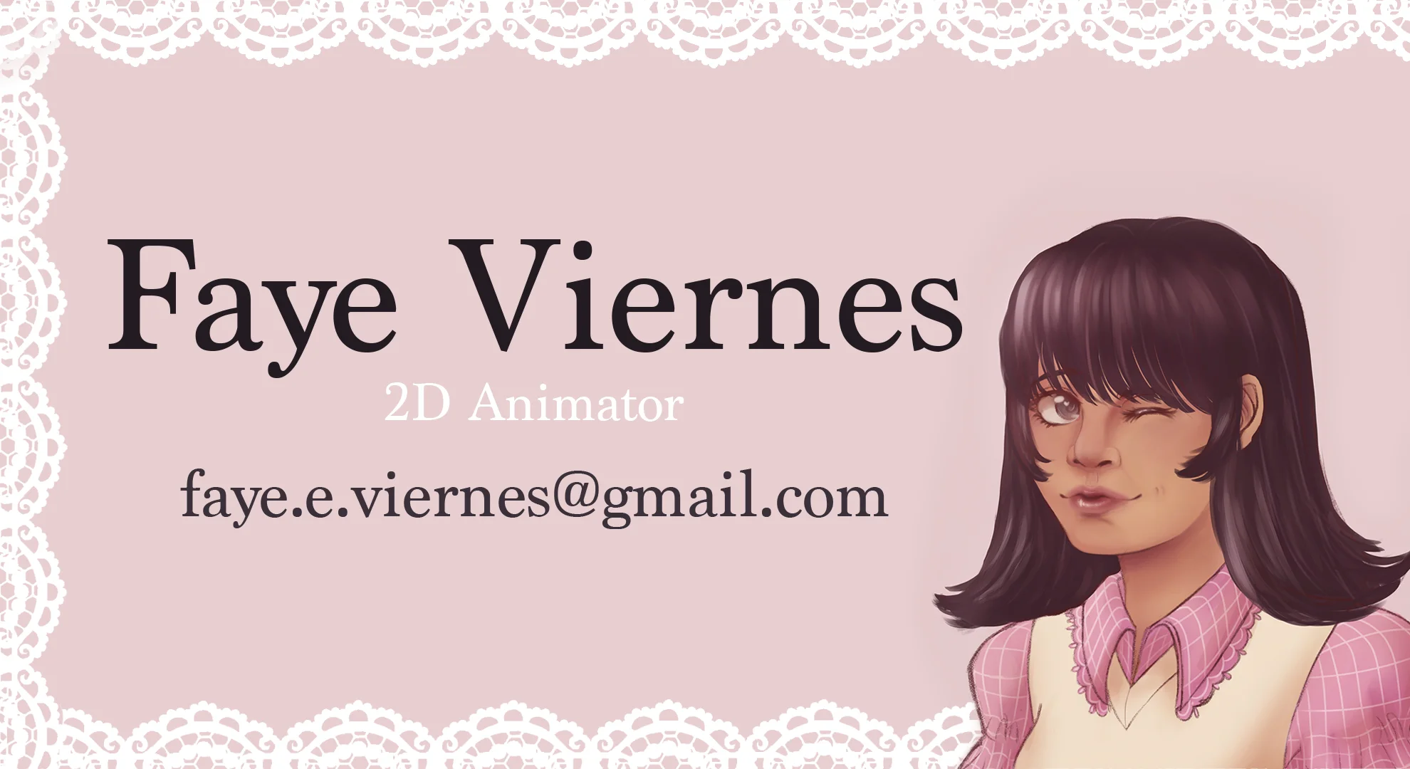 Faye Viernes - Animation Demo Reel 2024