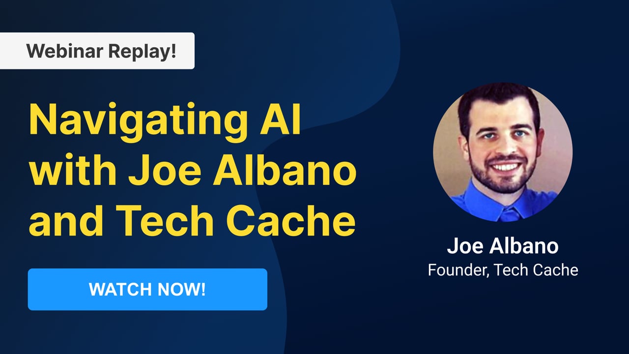 Webinar Replay: Navigating AI With Joe Albano And Tech Cache | Seeking Alpha