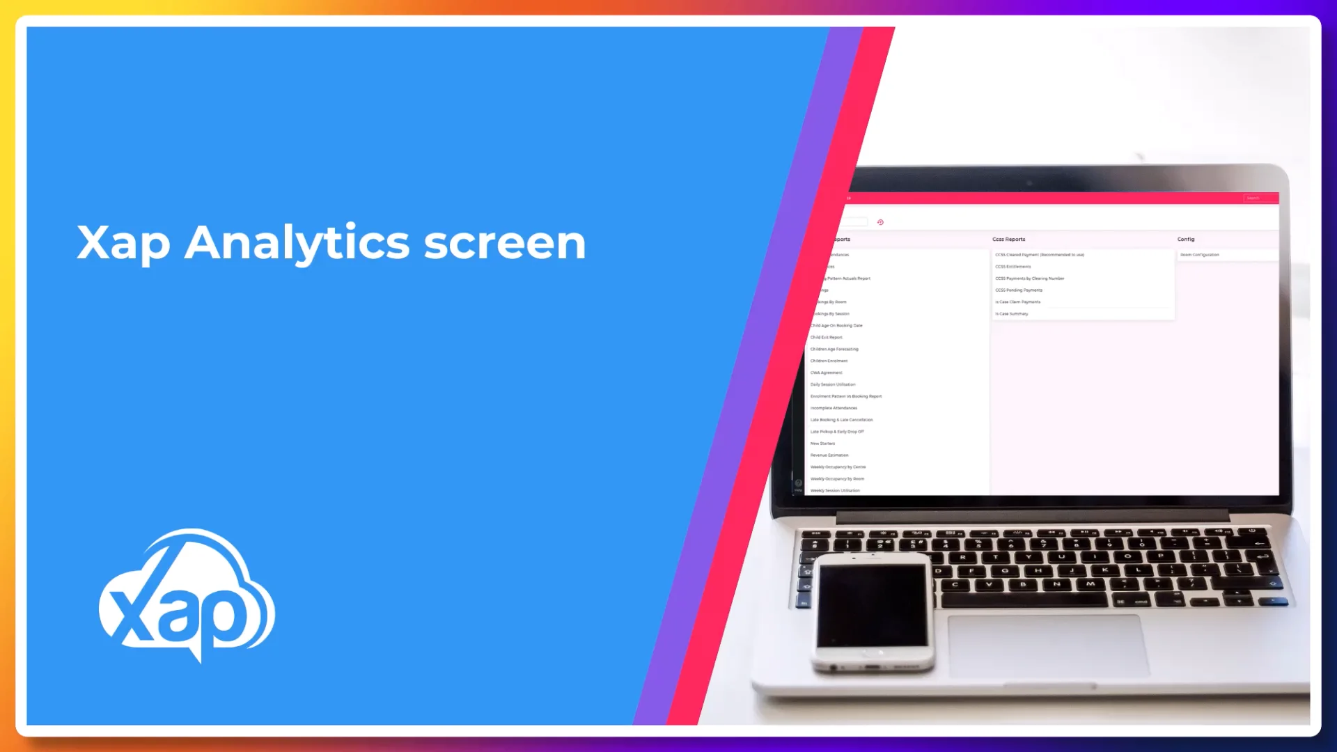 Xap Analytics screen overview on Vimeo