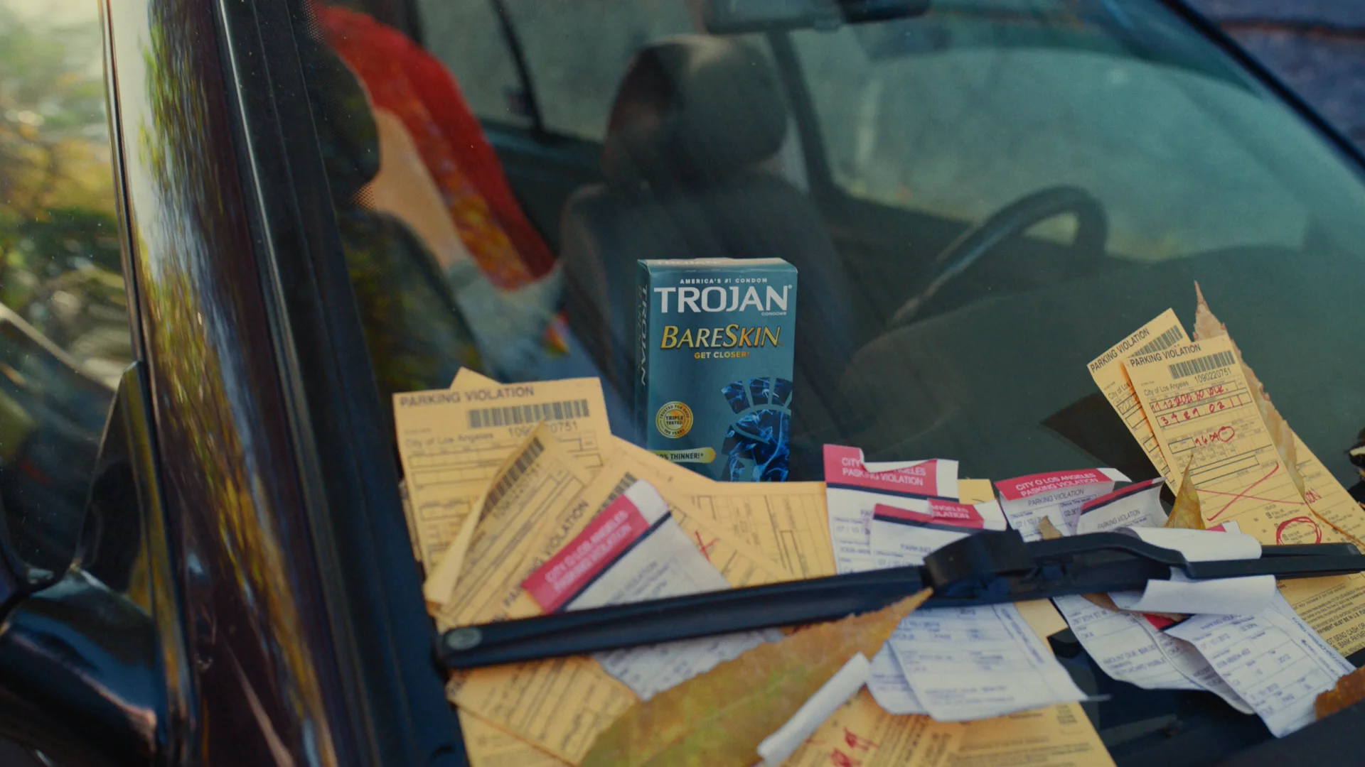 Trojan Bareskin Condoms Car Towed Commercial