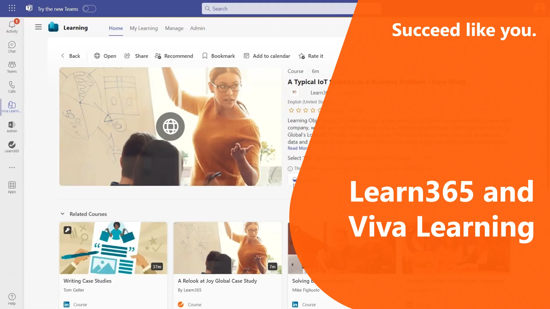 Zensai Learn365 & Microsoft Viva Learning on Vimeo