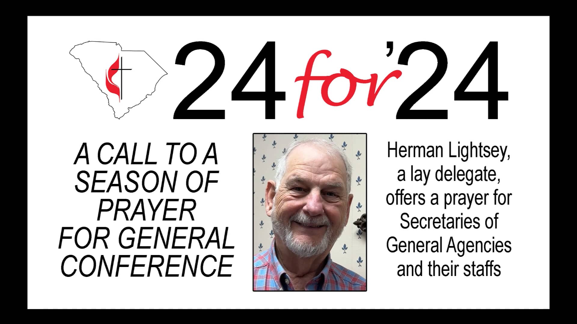 24for24-A Prayer for Secretaries of General Agencies on Vimeo