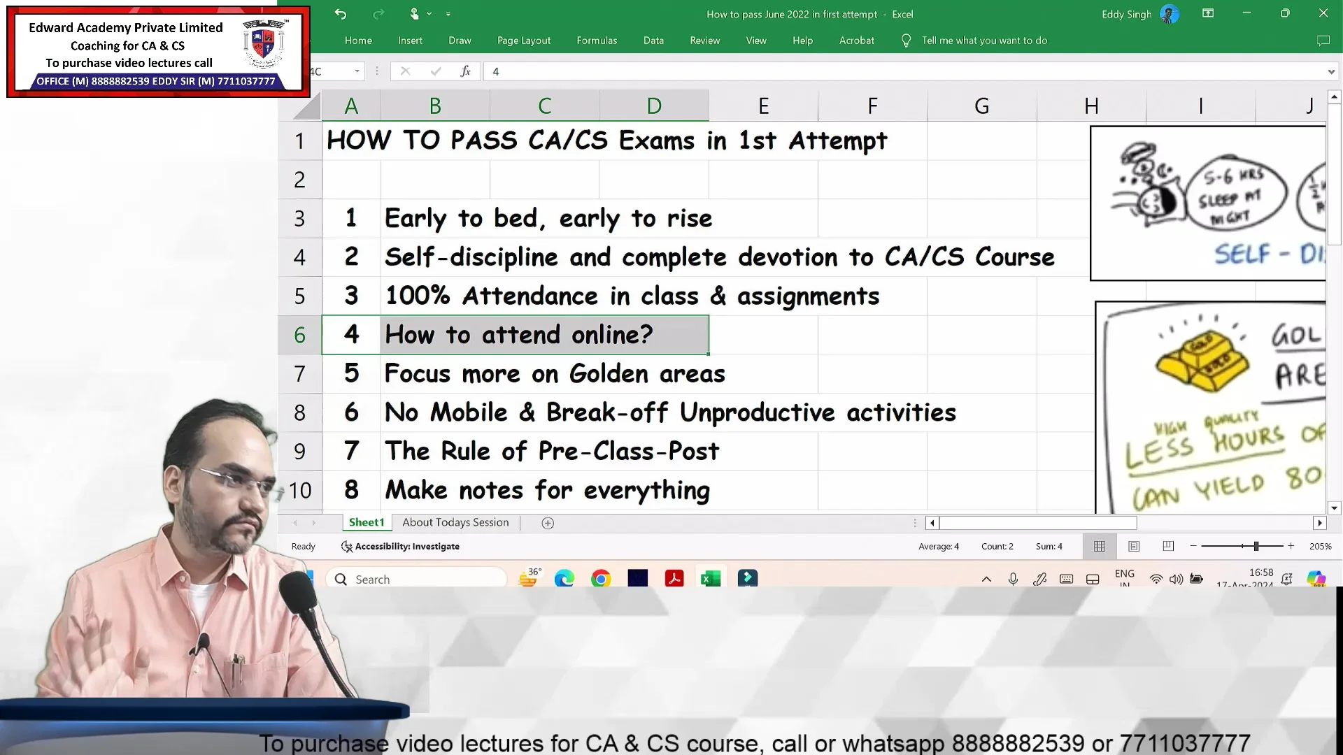 CA CS Day 1 Guidance session 2