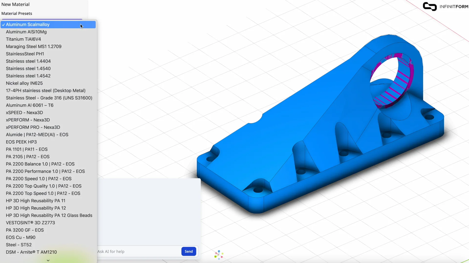 InfinitFORM - GenAI Design-to-Manufacturing software platform
