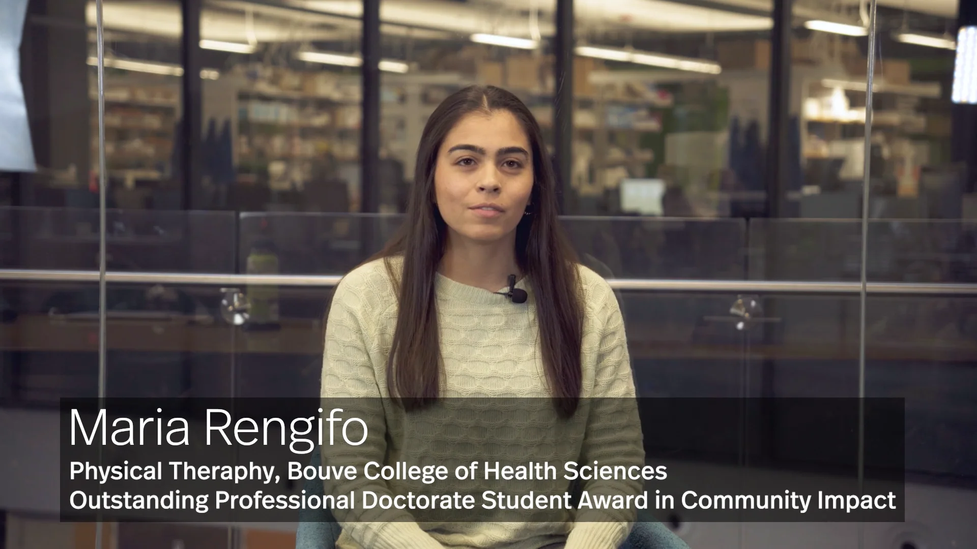 Maria Rengifo - 2024 Outstanding Professional Doctorate Student Award ...