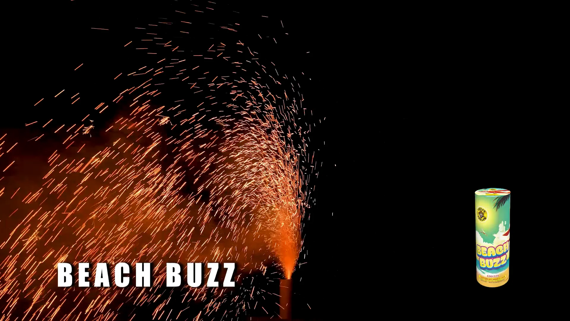 Beach Buzz Fountain - Texas Outlaw Fireworks