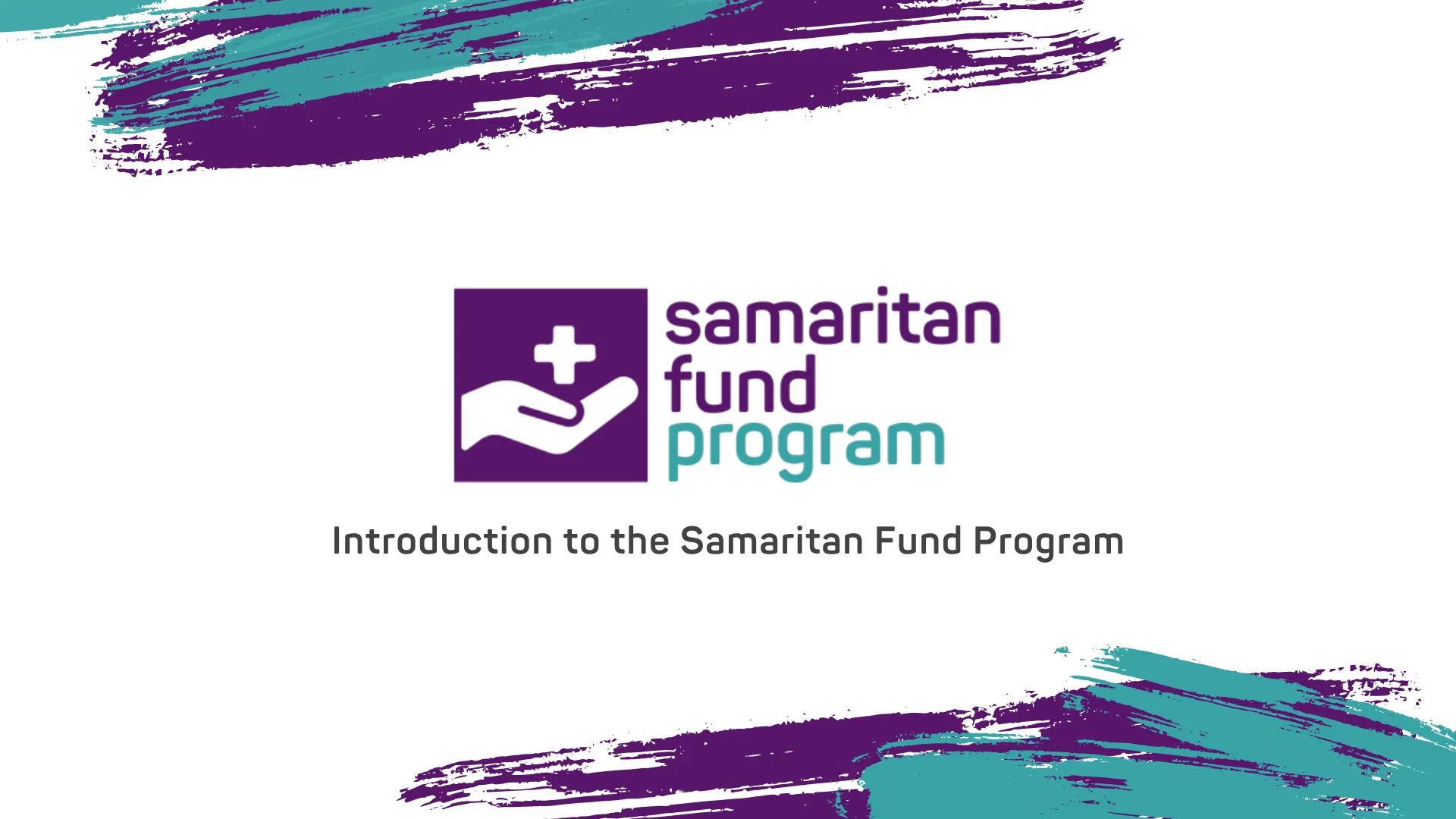 Introduction to the Samaritan Fund Program