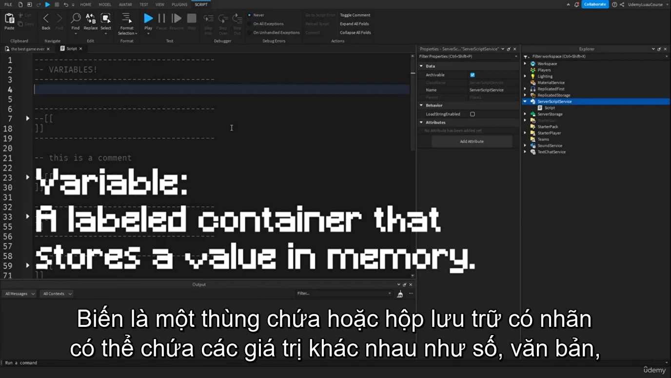 Basics 1 VARIABLES! on Vimeo