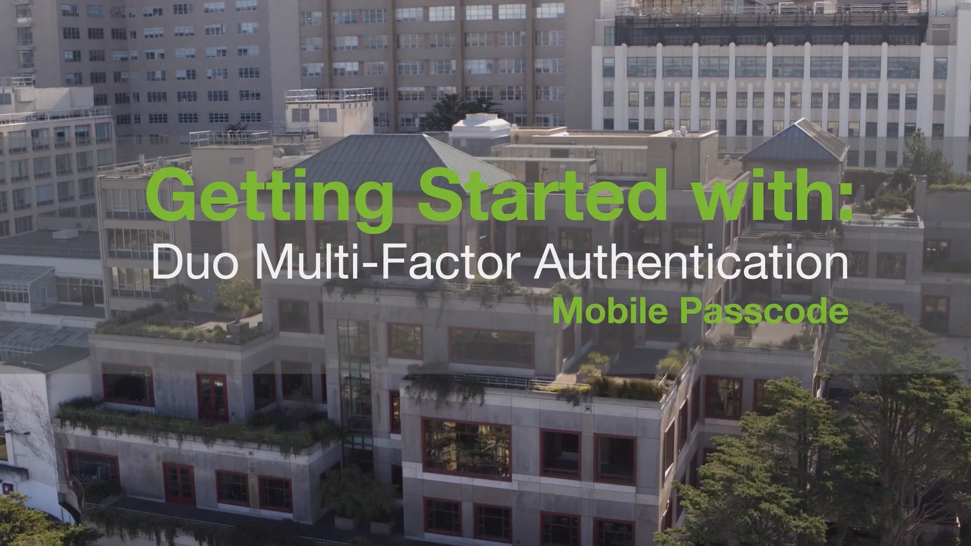 Duo - Mobile Passcode