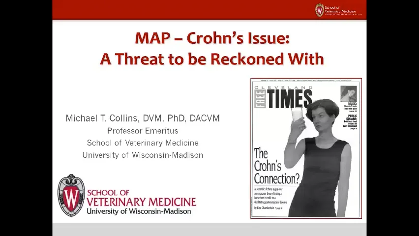 MAP & Crohn's Disease: PHS-801 lecture 9-APR-2024