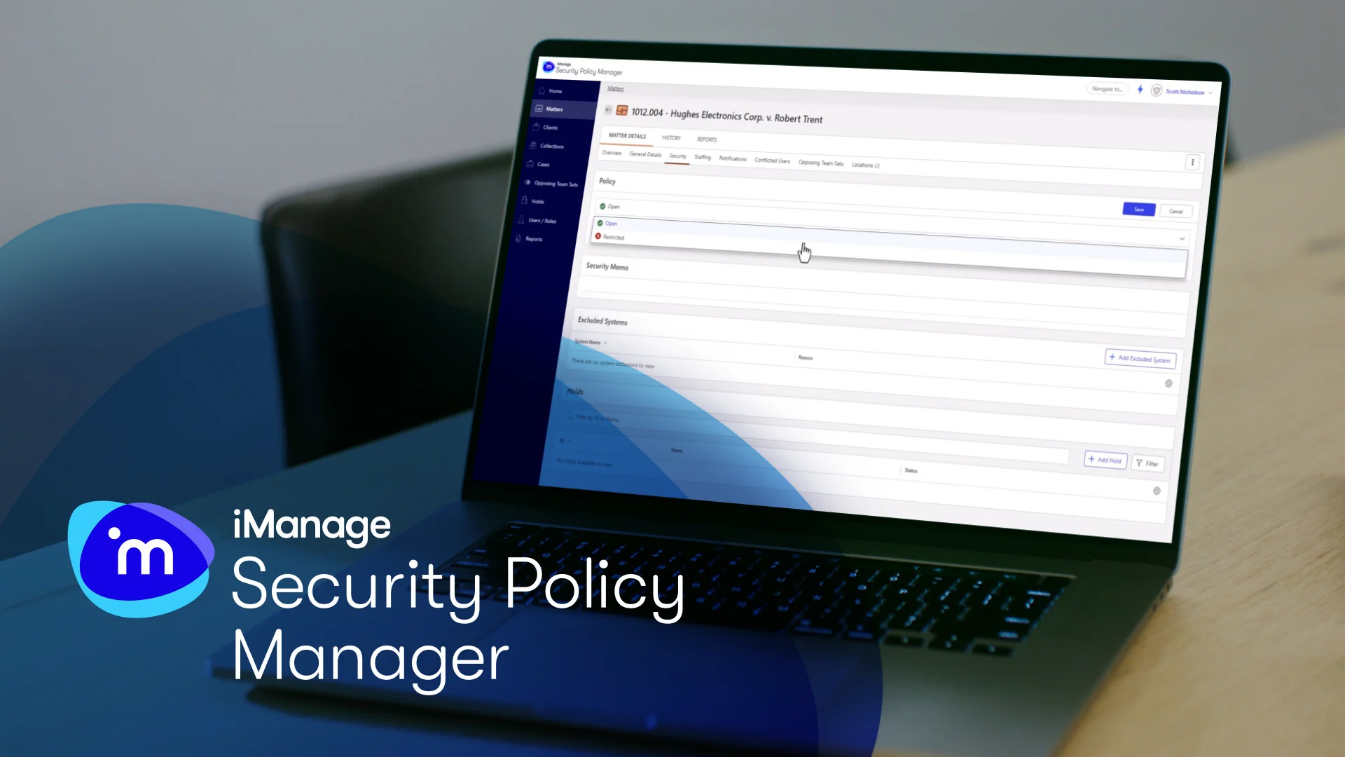 iManage Security Policy Manager on Vimeo