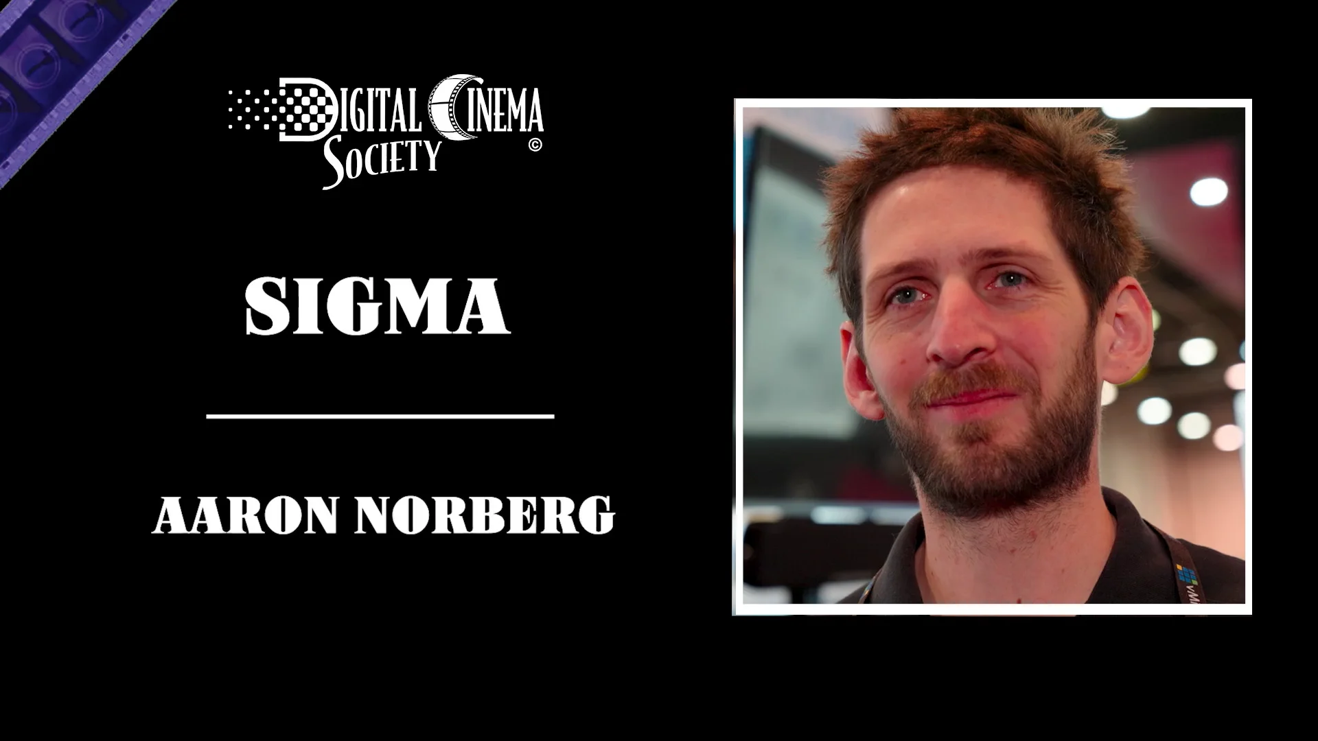 SIGMA - Aaron Norberg - NAB 2024 on Vimeo
