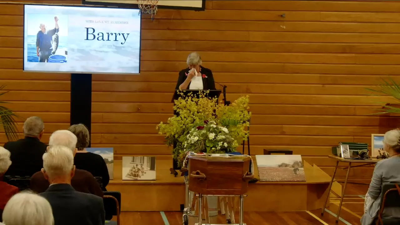 Barry Richard Pomeroy Service on Vimeo
