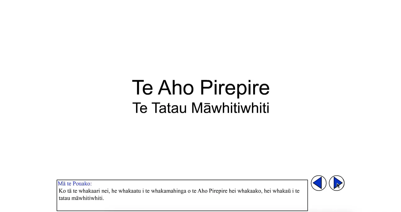 Te Aho Pirepire (Bead Strings) on Vimeo
