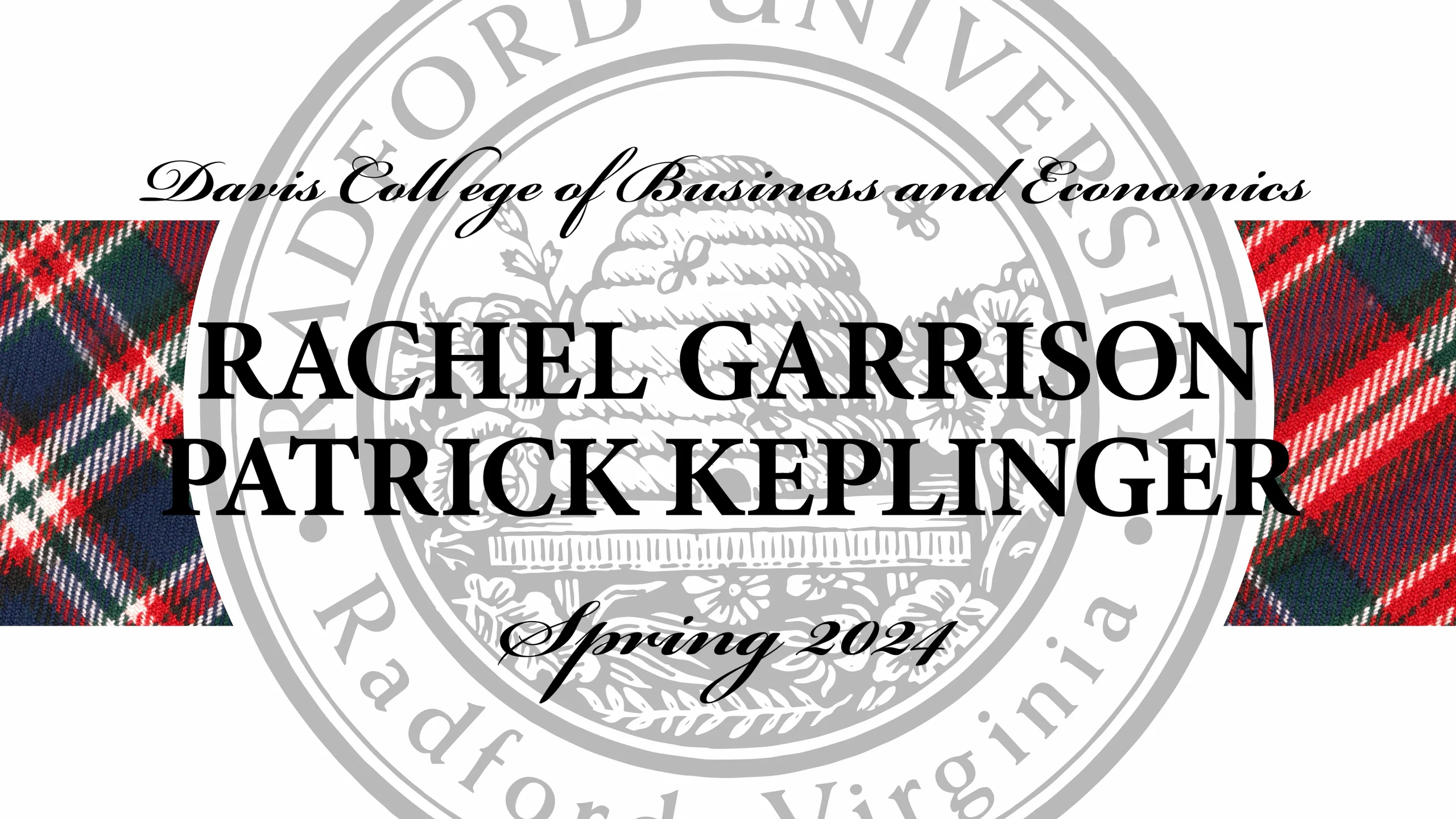 Rachel Garrison, Patrick Keplinger - Davis College on Vimeo