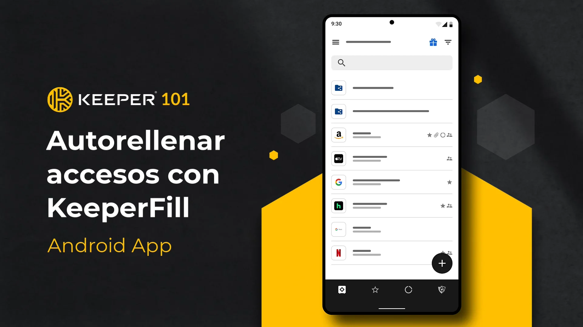 Keeper 101: Autorellenar accesos con KeeperFill (Android) on Vimeo