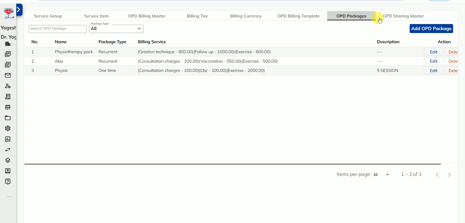 OPD BILL SETTINGS (3)