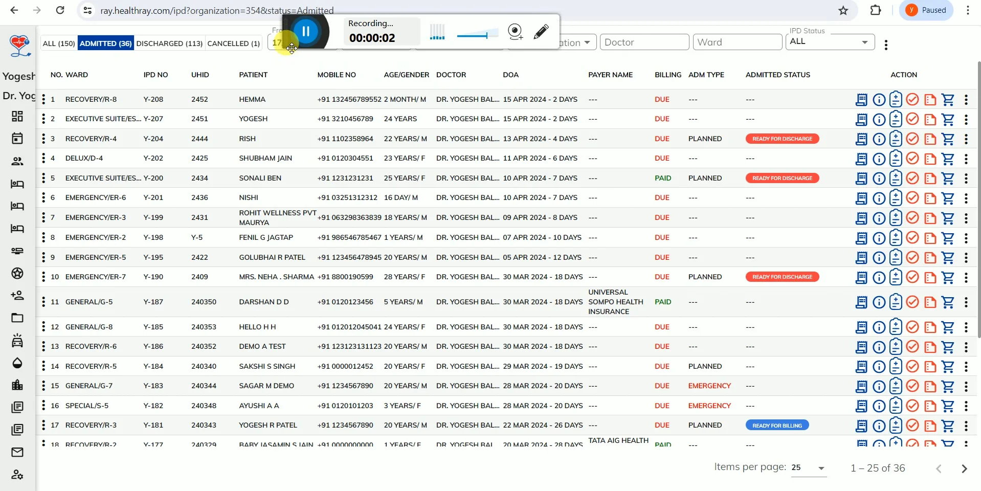 IPD WARD MANAGEMENT SETTINGS (5)