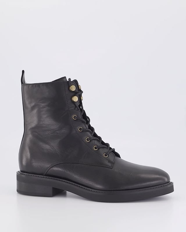 Buy BELLA Black Leather boots Online at Shoe Connection
