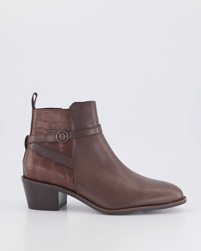 SHELLY SHEN Bells Boots - Chestnut | Shoe Connection AU