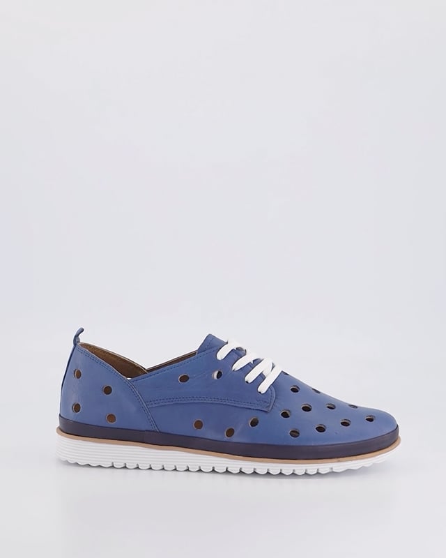 Via Nova Ceasar Casuals - Blue | Shoe Connection AU