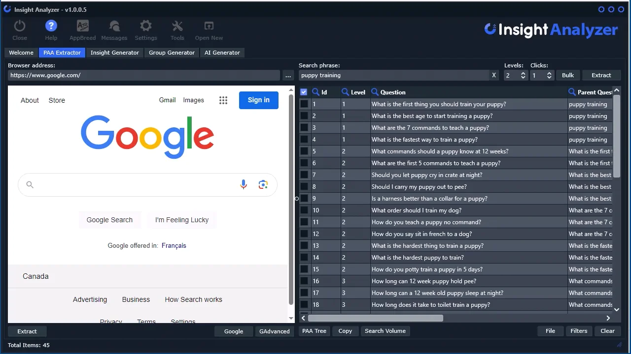 Insight Analyzer - manage installs on Vimeo
