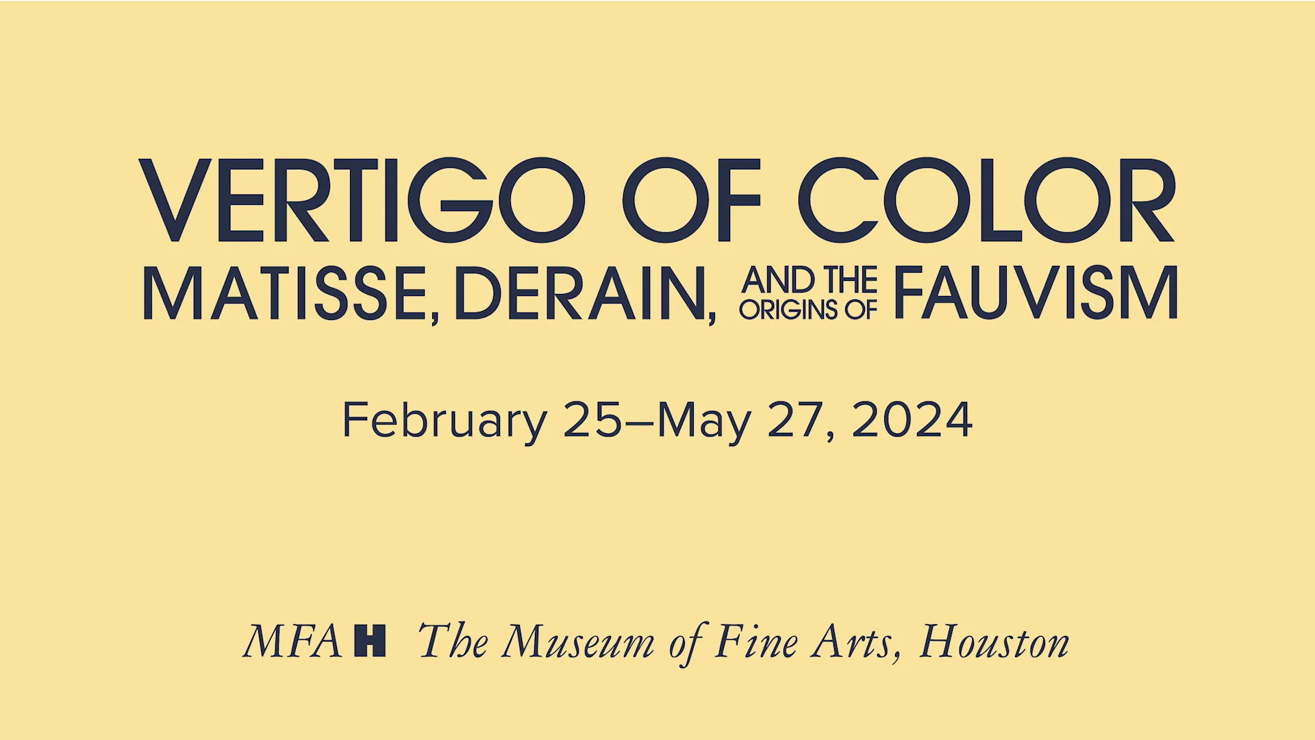 Vertigo of Color: Matisse, Derain, and the Origins of Fauvism on Vimeo