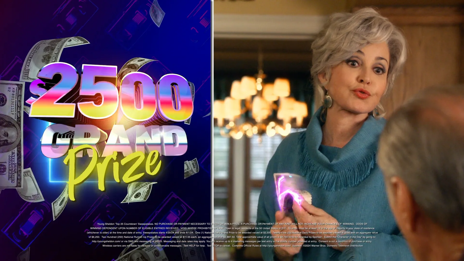 YOUNG SHELDON Top 25 Countdown Sweepstakes - 30 YS Top 25 Countdown Sweepstakes on Vimeo