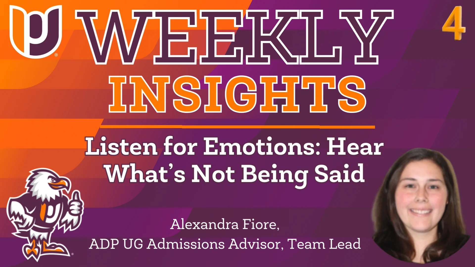 Weekly Insight with Alex Fiore on Vimeo