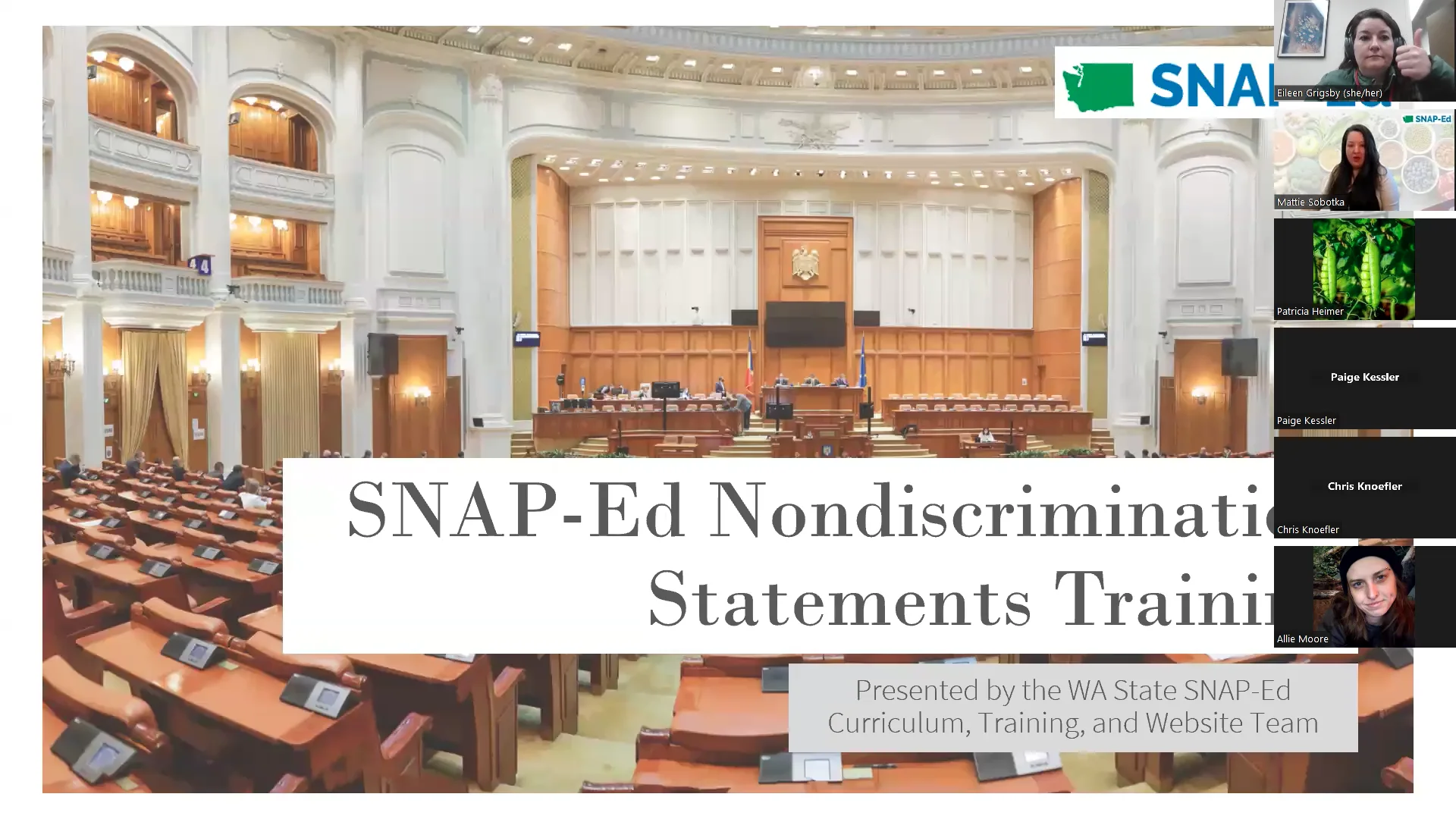 04.22.2024 WA SNAP-Ed Nondiscrimination Statements Training