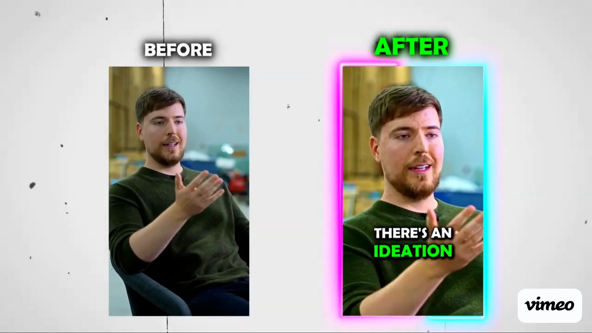 Mr Beast Before And After on Vimeo