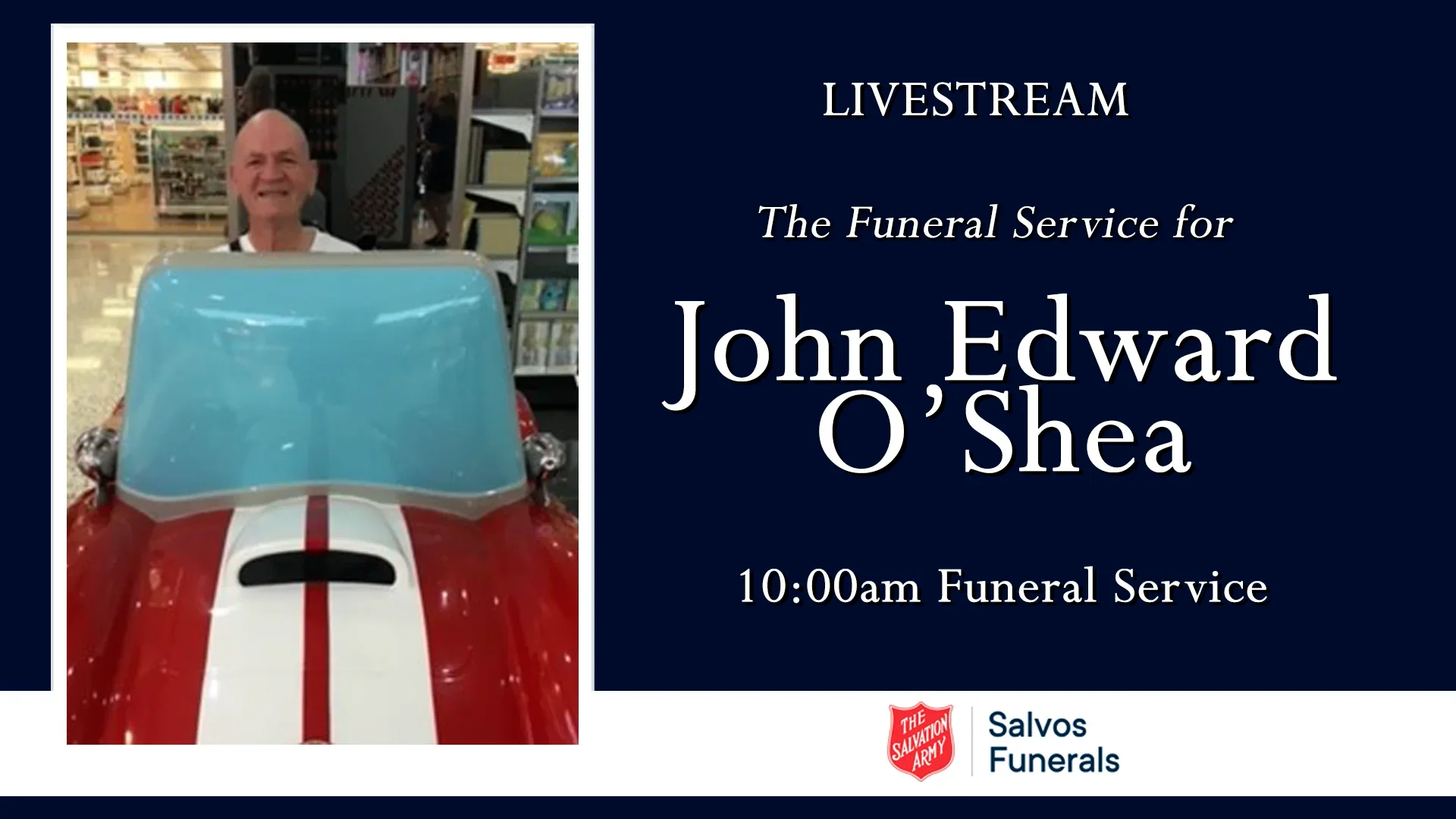 The Memorial Service for John Edward O'Shea on Vimeo
