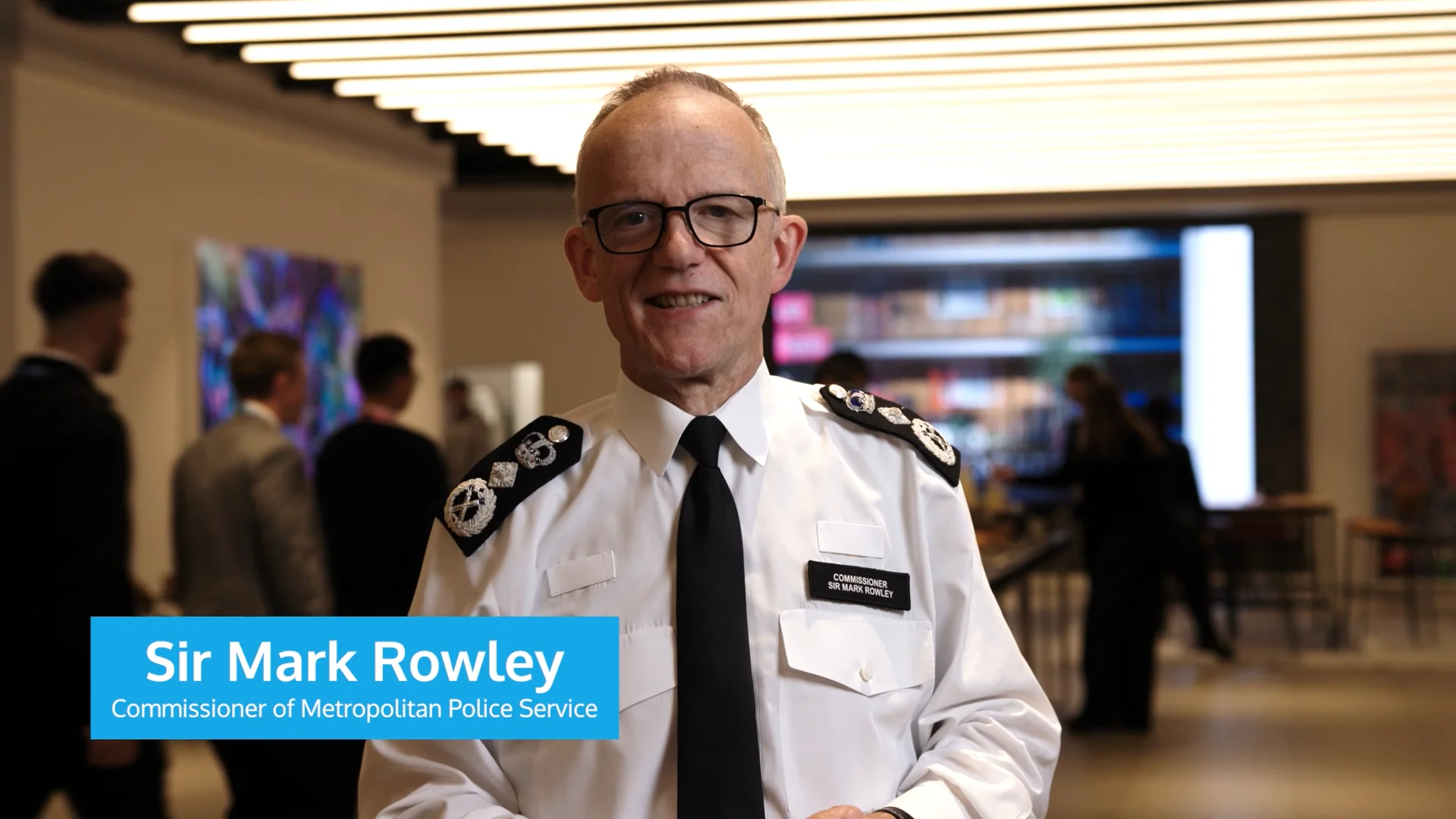 Sir Mark Rowley at Police Now's National Graduate Leadership Programme ...
